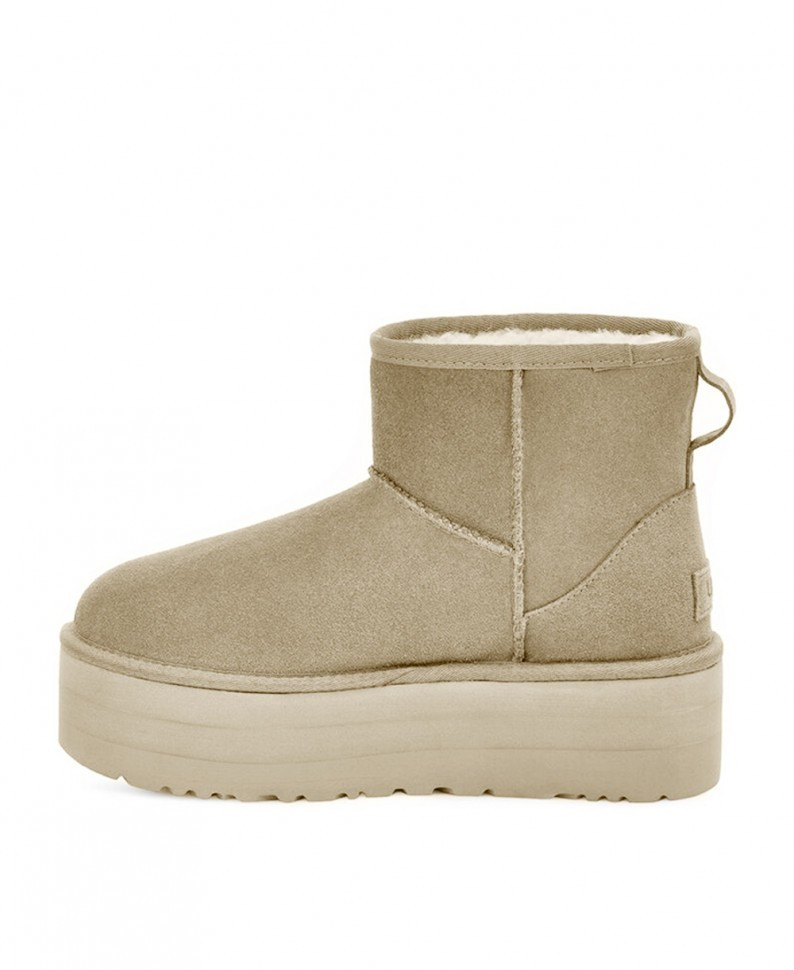 Оригинальные Ugg Classic Mini Platform - Sand купить в интернет ...